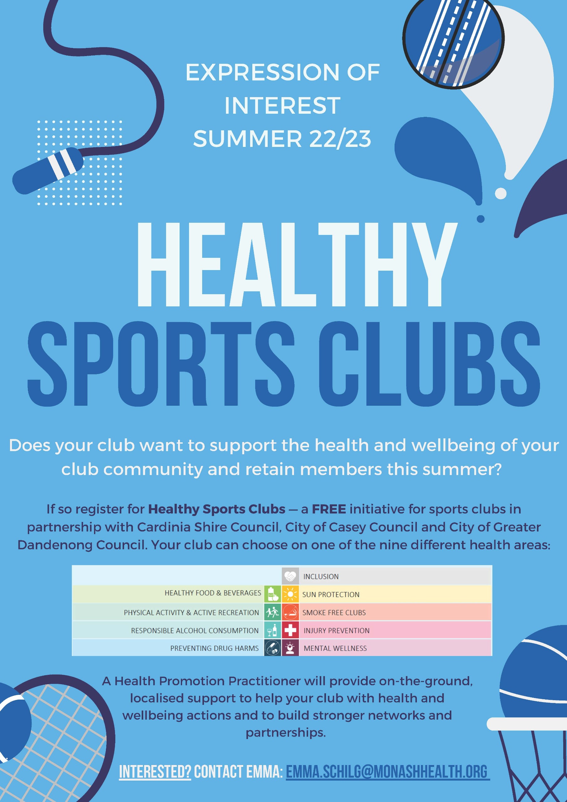 Cardinia Shire Sporting Club Portal | Creating Cardinia