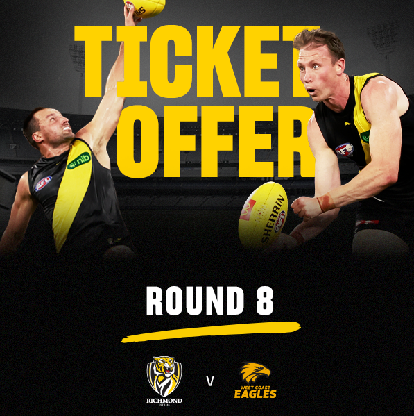 Richmond Football Club Round 8 Ticket Offer | Cardinia Shire Sporting ...